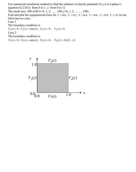 Use Numerical Simulation Method To Find The Solution