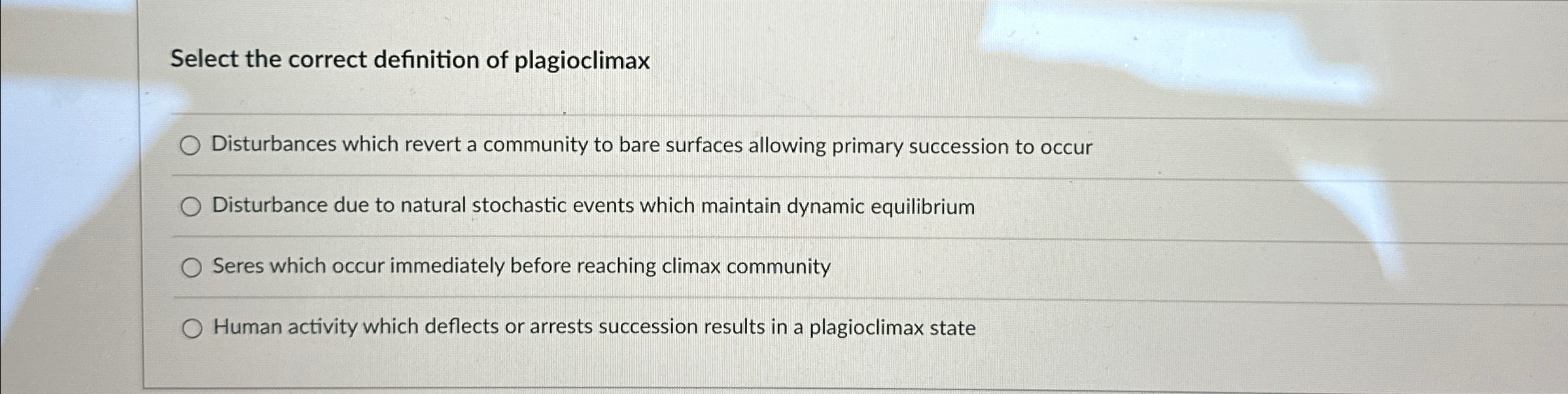 Solved Select the correct definition of | Chegg.com