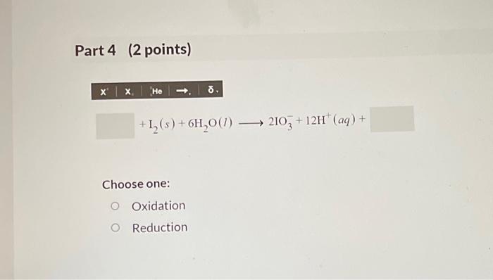 Solved Balance the following half-reactions by adding the | Chegg.com