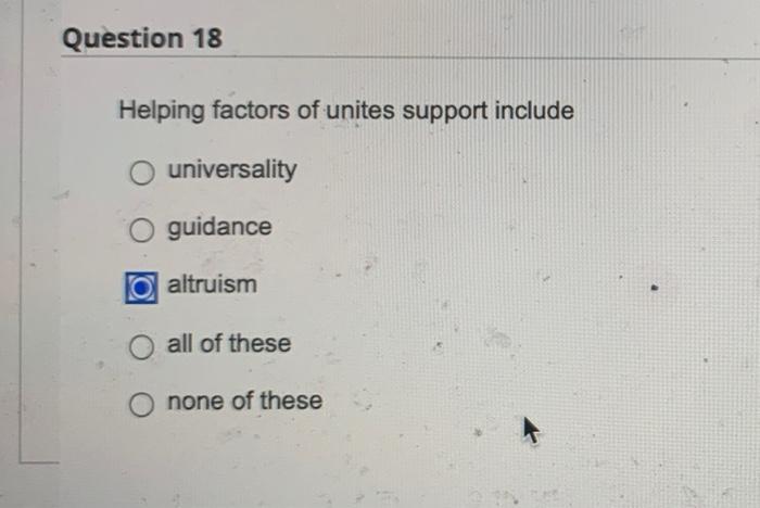 Solved Question 15 2 points An assumptive world as a | Chegg.com