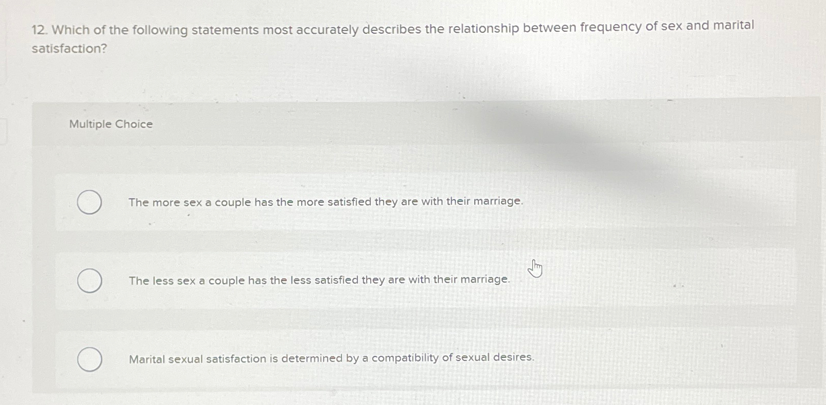 Solved Which of the following statements most accurately | Chegg.com
