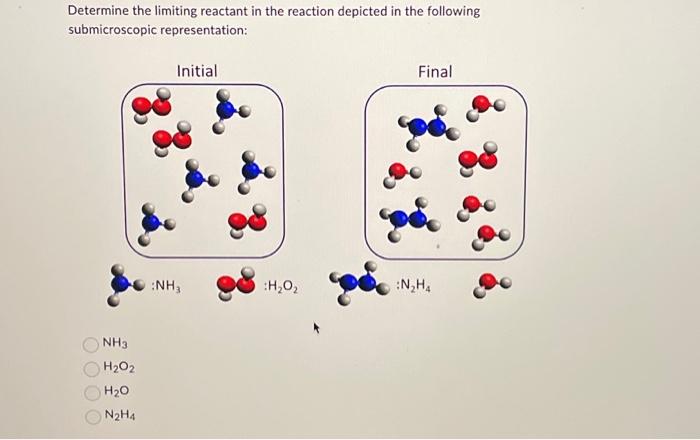 Solved Determine the limiting reactant in the reaction | Chegg.com