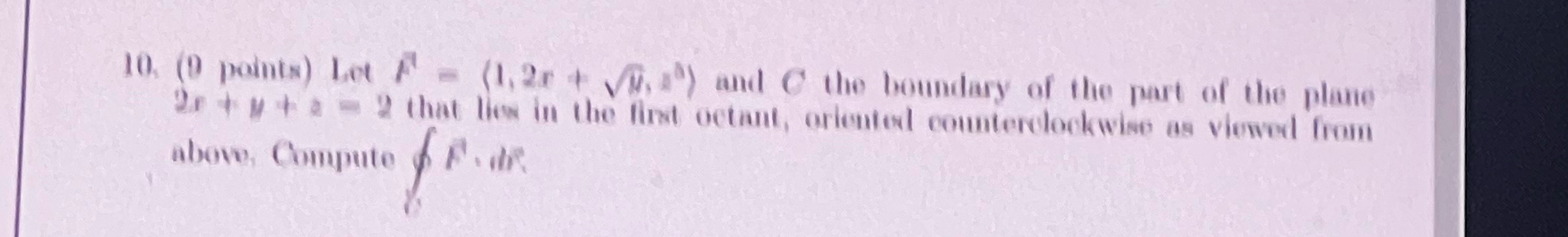 Solved (9 ﻿points) ﻿lot A2=(1,2x+μ2,x3) ﻿and C ﻿the bomndary | Chegg.com