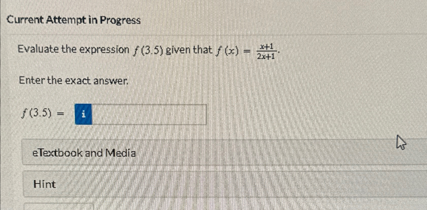 Solved Current Attempt in ProgressEvaluate the expression | Chegg.com