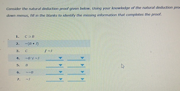 Solved Explain how to solve Consider the natural deduction | Chegg.com