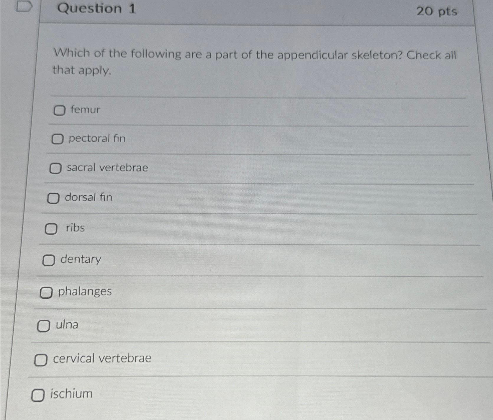 Solved Question 120 ﻿ptsWhich of the following are a part of | Chegg.com