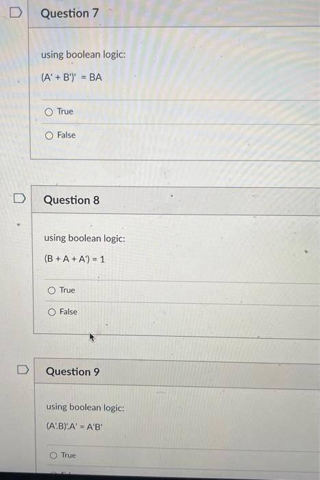 Solved These are the last 3 questions, snd ive been stuck | Chegg.com