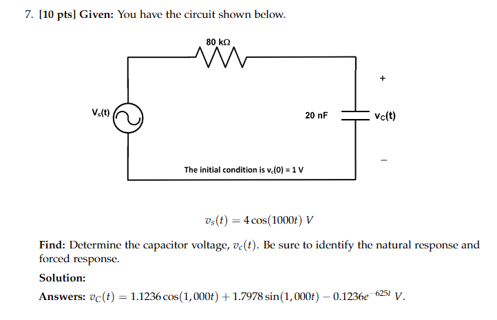 Solved Show how to ﻿solve, answers are given at ﻿the | Chegg.com