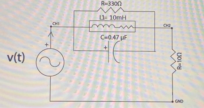 Solved draw the phasor diagram (V and I) when f= 1500hz and | Chegg.com