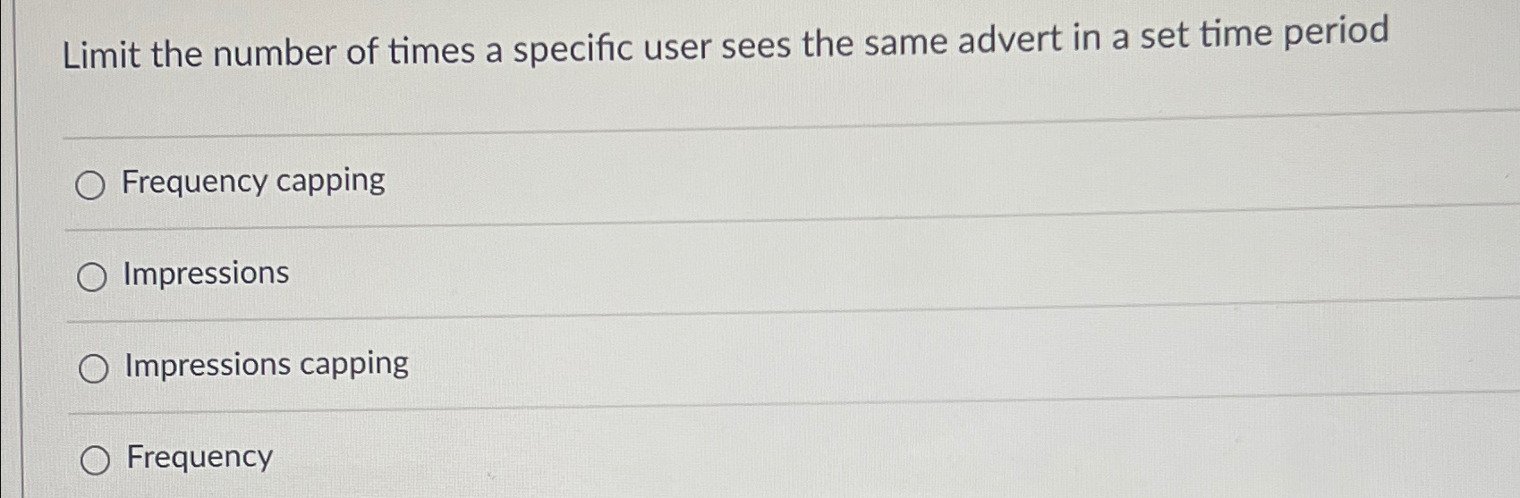 Solved Limit the number of times a specific user sees the | Chegg.com