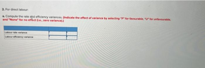 Solved Problem 10B-3 Comprehensive Variance Analysis; | Chegg.com
