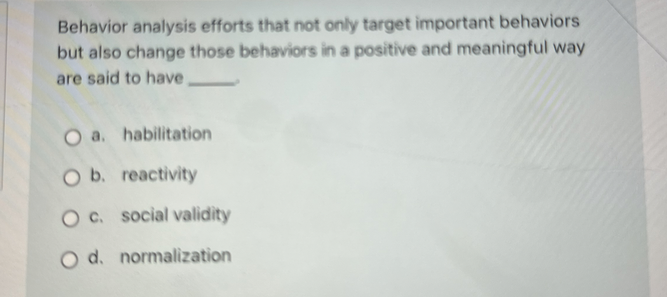 Solved Behavior analysis efforts that not only target | Chegg.com