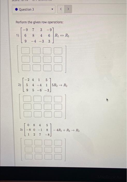 Solved Question 3 Y 