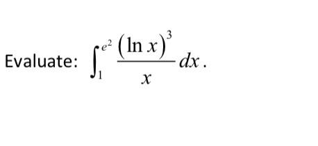 Solved ∫1e2x(lnx)3dx | Chegg.com