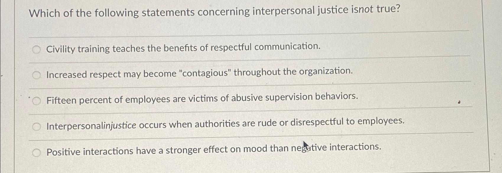 Solved Which of the following statements concerning | Chegg.com