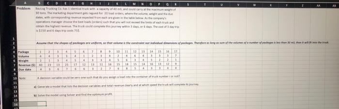 solve via excel with formulas | Chegg.com