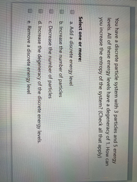 Solved You have a discrete particle system with 3 particles | Chegg.com