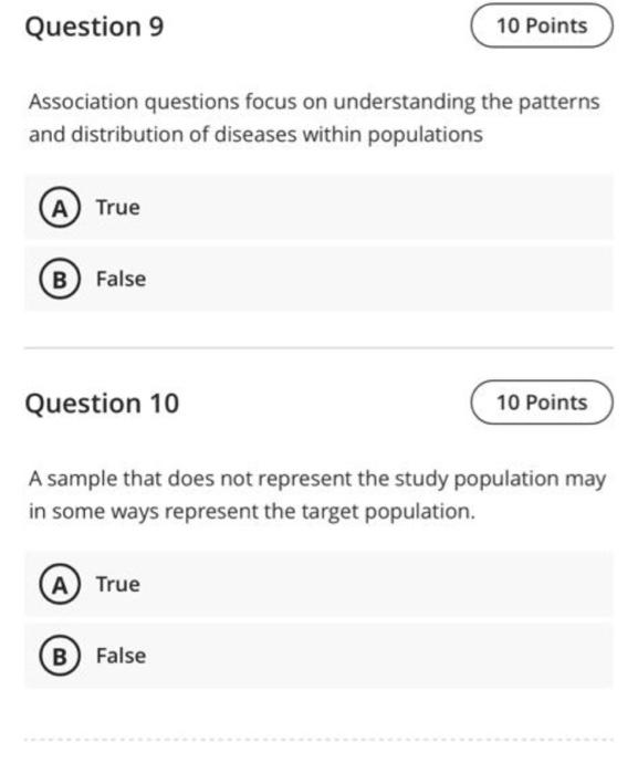 Solved Association questions focus on understanding the | Chegg.com