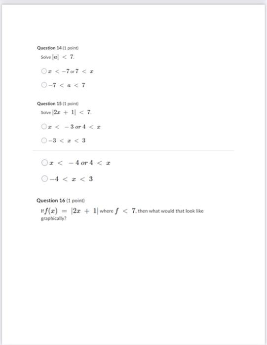 Solved Question 1 (1 point) Swed Describe the end behaviour | Chegg.com