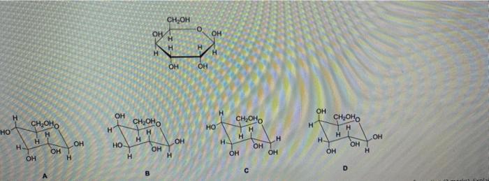 Solved what is the most stable chair conformation for the | Chegg.com