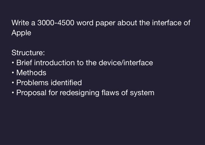 Solved Write a 3000-4500 word paper about the interface of | Chegg.com