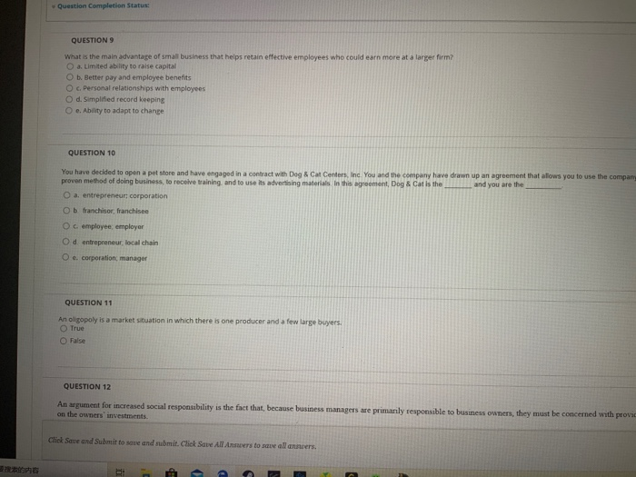 Solved Question completion Status QUESTIONS What is the main | Chegg.com