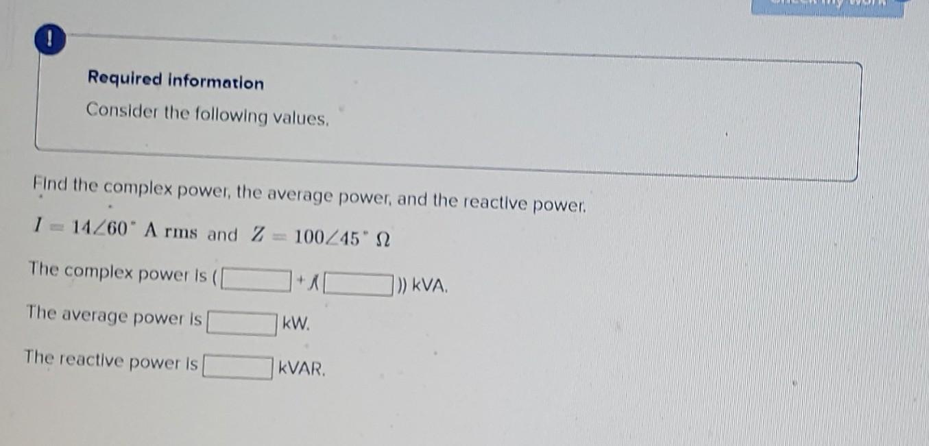 Solved 0 S Required information Consider the following | Chegg.com