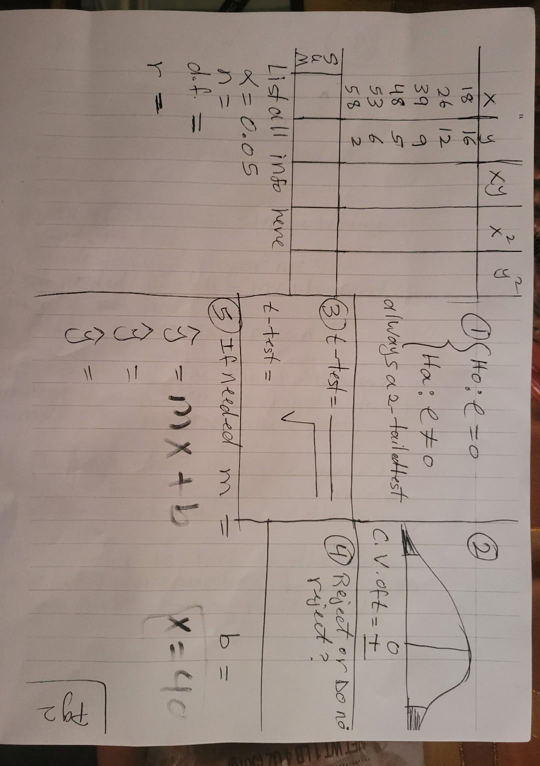 Solved Name: Your Section H: Instruction 1) complete the | Chegg.com