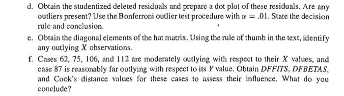 10.27. Refer to the SENIC data set in Appendix C.1 | Chegg.com