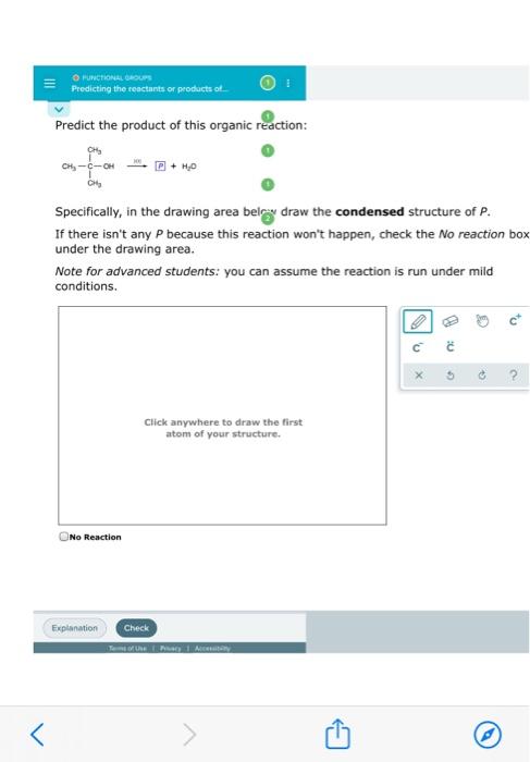 Solved III FUNCTIONAL GROUPS Predicting the reactants or | Chegg.com