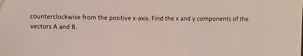 Solved Q4. Vector A has a magnitude 10 and points in a | Chegg.com