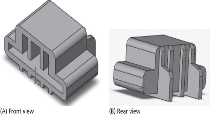 (A) Front view (B) Rear view | Chegg.com