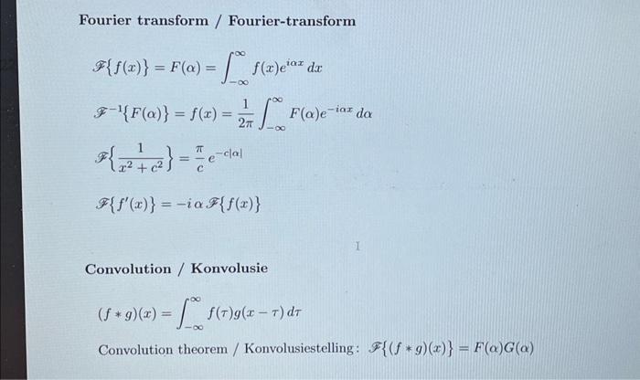 Use Fourier methods to solve the following problem | Chegg.com