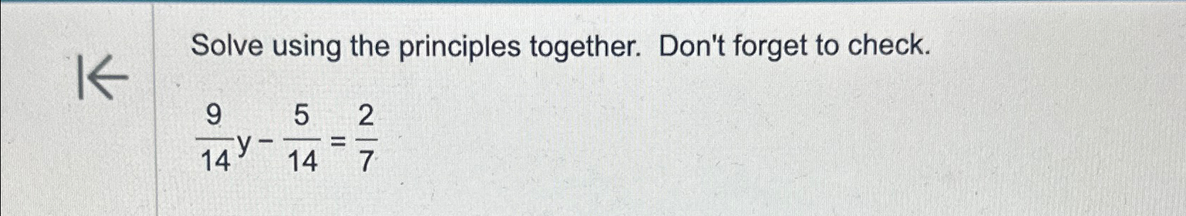 Solved Solve using the principles together. Don't forget to | Chegg.com