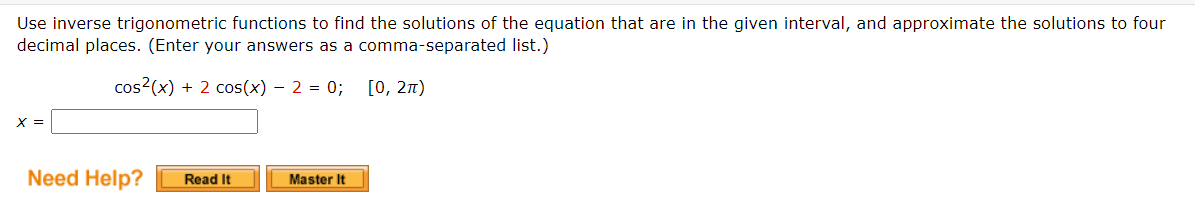Solved Use inverse trigonometric functions to find the | Chegg.com