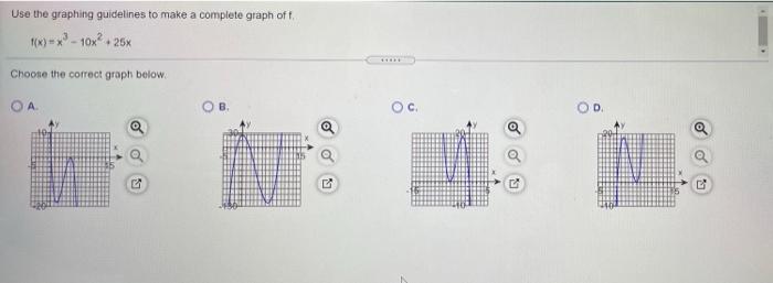 Solved Use the graphing guidelines to make a complete graph | Chegg.com