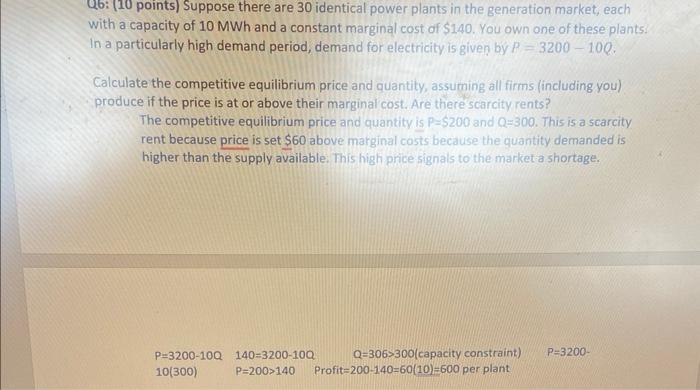 Solved is this correct? im confused on the scarcity rent | Chegg.com