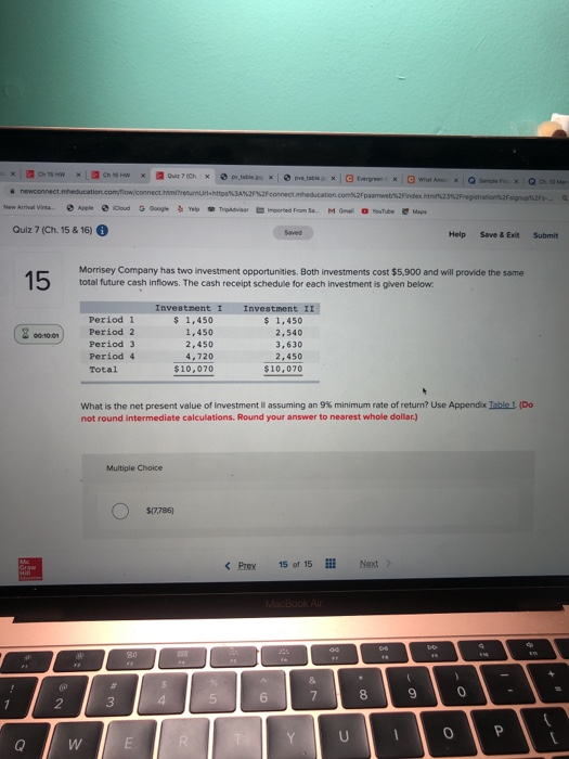 Solved * Ch 15 HW x H x newconnect. meducation.com | Chegg.com