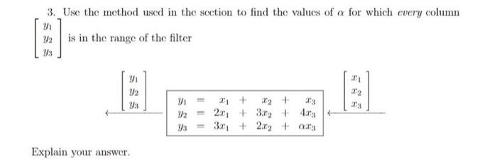 Solved 3. Use the method used in the scetion to find the | Chegg.com