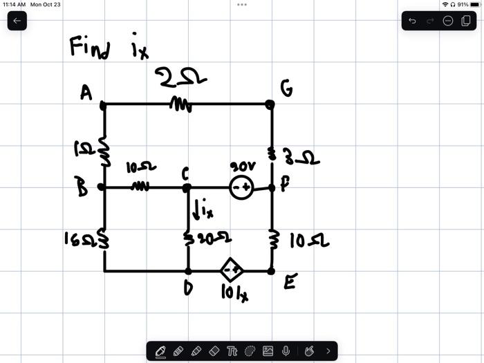 Solved Find ix | Chegg.com