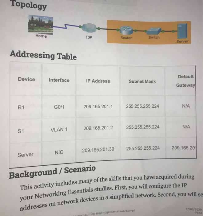 Solved Router R1 Configure the device name according to the | Chegg.com
