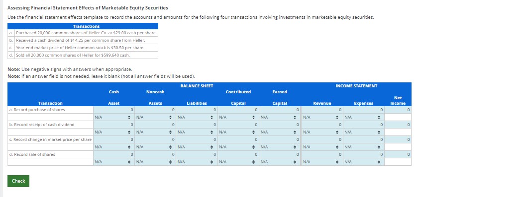 Solved Show me the steps to solve Assessing Financial | Chegg.com
