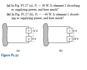 Solved Five coulombs of charge pass through the element in | Chegg.com