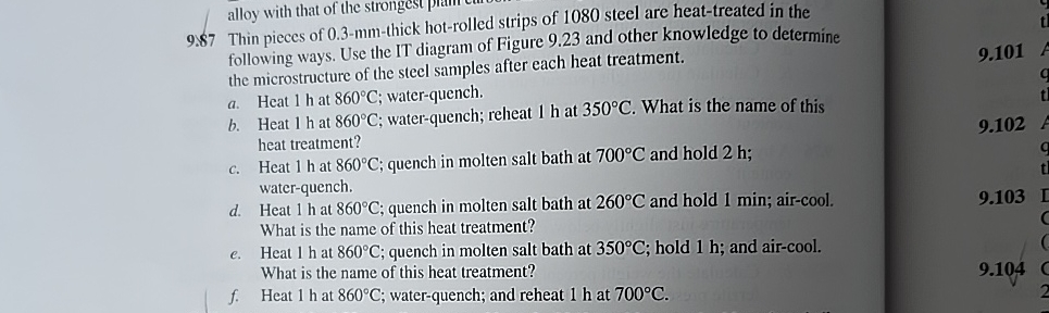 Solved alloy with that of the strongSt9.87 ﻿Thin pieccs | Chegg.com