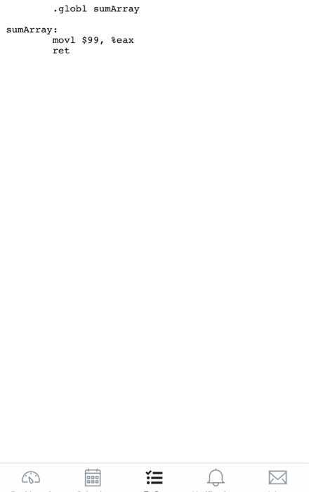 .section . rodata .LCO: .string "%d" .LC1: "%d\n" | Chegg.com