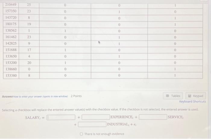 Solved Suppose the following data were collected from a | Chegg.com