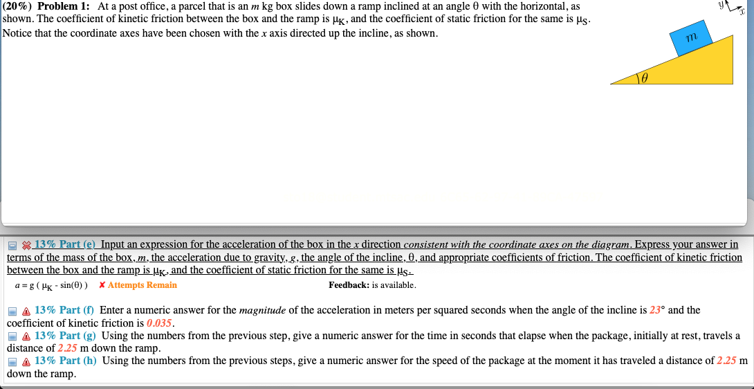 Solved (20%) ﻿Problem 1: At a post office, a parcel that is | Chegg.com