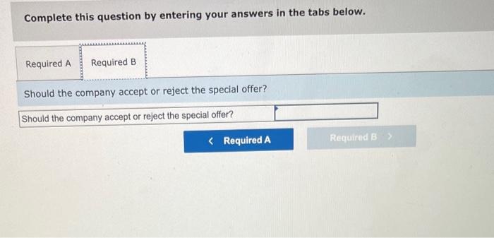 Solved Exercise 23-13 (Algo) Special offer pricing LO P7 | Chegg.com