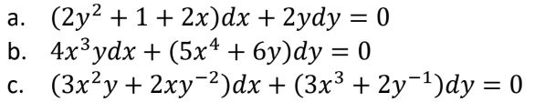 Solved Solve the following differential equations. step by | Chegg.com