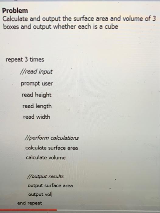 Solved Watch the Stepwise Refinement video above before | Chegg.com